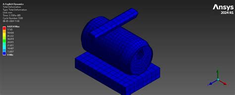 Syed Amaan Basha On Linkedin Engineeringinnovation Ansys Simulation Analysis Explicitdynamics