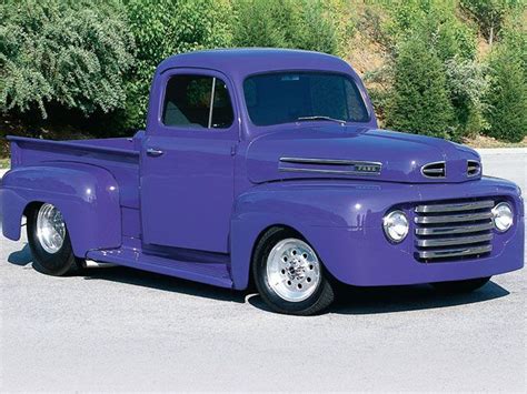 Pin By Bj Mayberry On Purple Trucks Classic Trucks Classic Ford