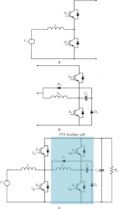 Derivation Of Zvs Bidirectional Converter A Conventional Download Scientific Diagram