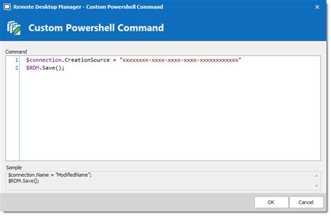 Custom Powershell Commands Devolutions Documentation
