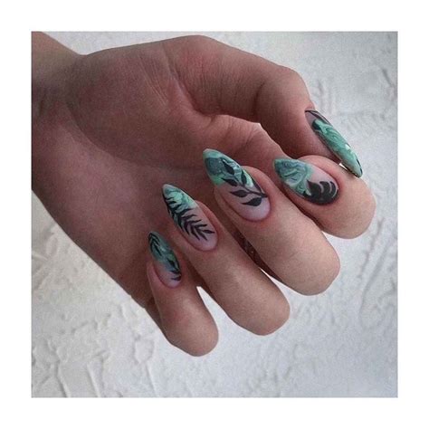 Зеленый френч на ногтях 50 идей дизайна которые подарят вам чувство уникальности Журнал Элис