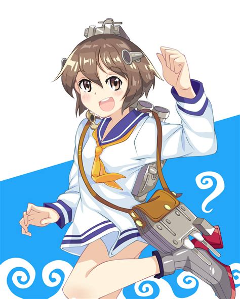 Yukikaze Kantai Collection Drawn By Takezakatarou Danbooru