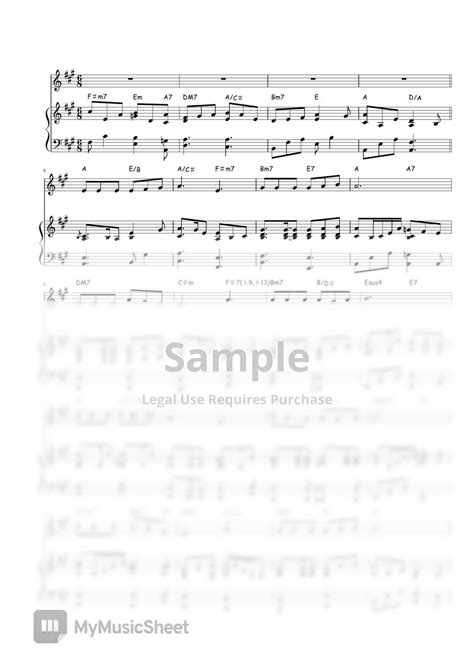 J Mcgranahan 빈들에 마른 풀 같이 A Key Sheet By 생명의건반