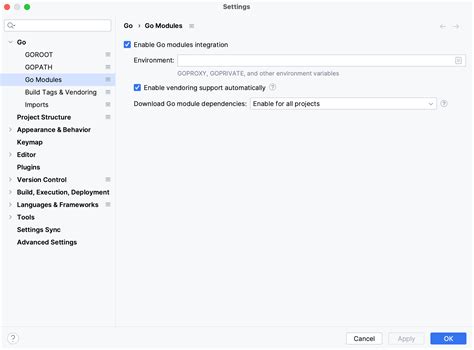 Go GoLand Documentation