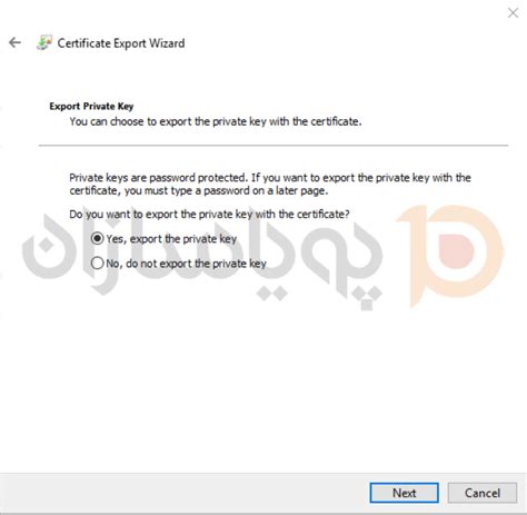 چگونه کلید خصوصی Private Key را از Iis سرور ویندوز استخراج کنیم