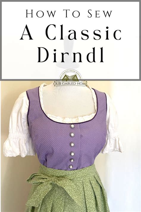 Dirndl Dress Pattern