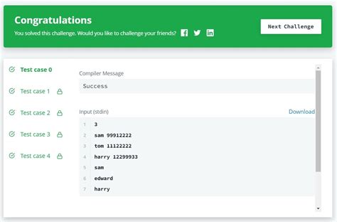 Hackerrank Day 8 Dictionaries And Maps 30 Days Of Code Solution Egrasps