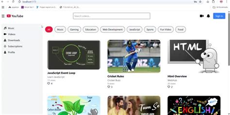 Mern React Tailwindcss Nodejs Webdevelopment Youtubeclone