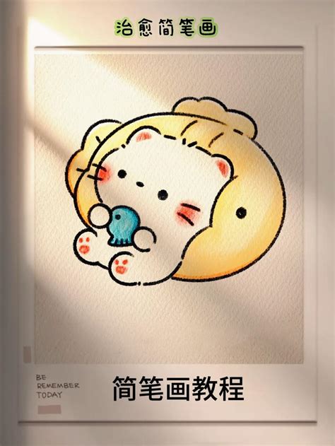 睡觉小猫咪简笔画简单（热门12张）简笔画图片大全