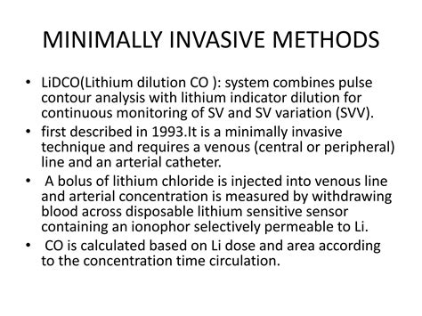 Cardiac Output Monitoring Pptx