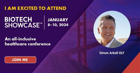 Biotech Showcase 2024 Simon Arkell Oly