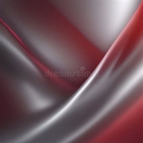 Red And Silver Gradient With Smooth Color Transitions Stock Illustration Illustration Of