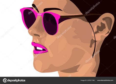 Pink Sunglasses Clip Art