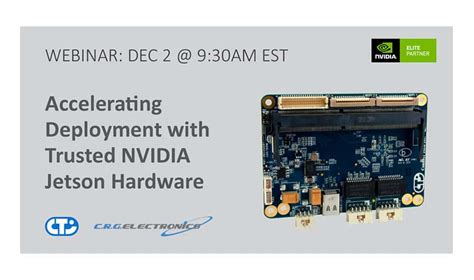 accelerating deployment with trusted nvidia jetson hardware webinar