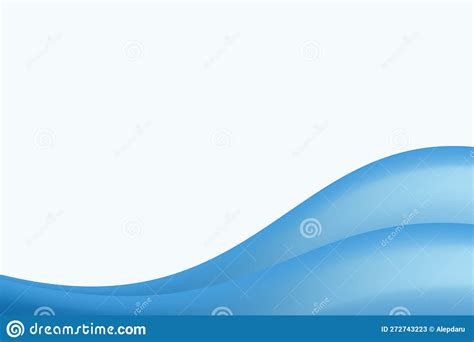 Simple Curve Background For Business With Space For Text Stock Vector