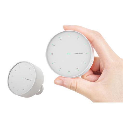 Digital Countdown Timer 90 Minutes Magnetic Desk Timer For Learning Exercise Cooking White The