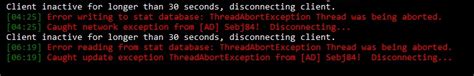 Server And User Issue Client Blocked On Entering World · Issue