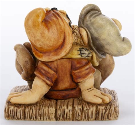 Doc And Dopey Figurine Trinket Box 2002 Id Wdwrswdd Van Eaton Galleries