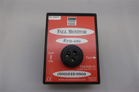 New Nurse Assist Fm 400 Fall Monitor Disposables General For Sale Dotmed Listing 4376686