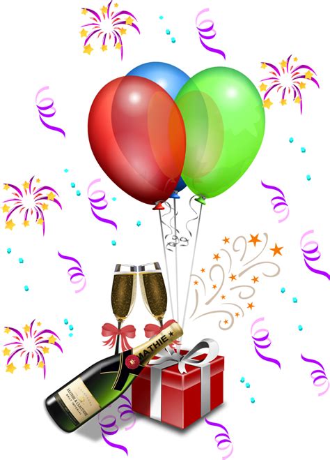 Открытка с днем рождения клипарт фото и картинки Abrakadabrafun