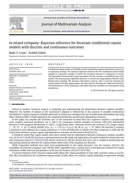 Bayesian Inference For Bivariate Conditional Copula Models With
