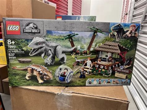 Lego Jurassic World Indominus Rex Vs Ankylosaurus 75941 Fast