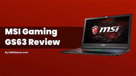 Msi Gaming Gs Review In Design Specs Price Deals