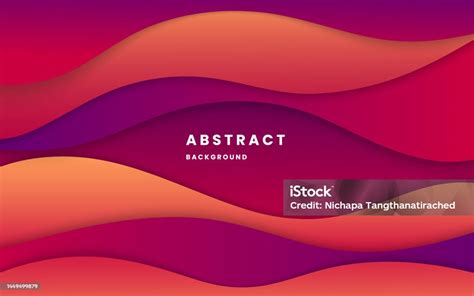 보라색과 빨간색 그라데이션 배경 동적 물결 빛과 그림자 액체 동적 모양 추상 구성 현대적인 우아한 디자인 배경 일러스트 벡터