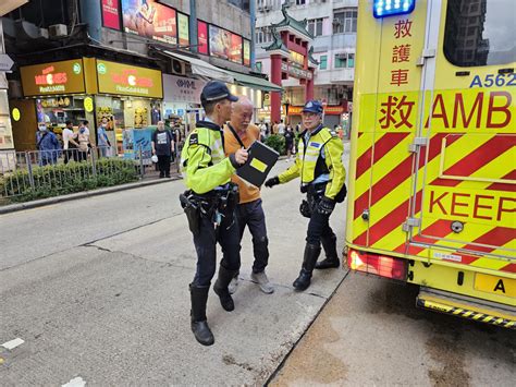英泥貨車油麻地撞壆 司機涉醉駕被捕 1943 20230506 港聞 即時新聞 明報新聞網