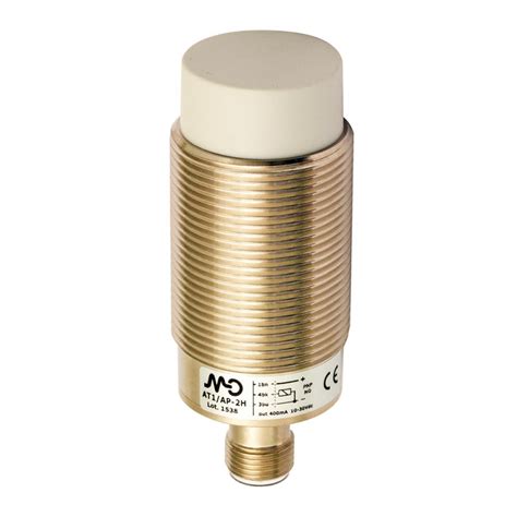 AT1 0P 4H MICRO DETECTORS Inductive Sensor M30 Unshielded