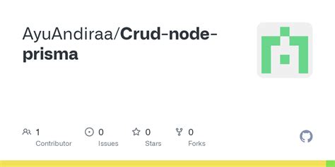 GitHub AyuAndiraa Crud Node Prisma