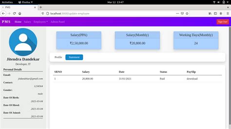 GitHub JitendraDandekar Hr Payroll Management System It S A Web Application Developed By