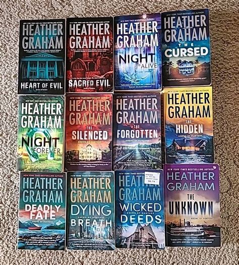 Heather Graham Krewe Of Hunters Lot Of 12 Paperback Books Ebay