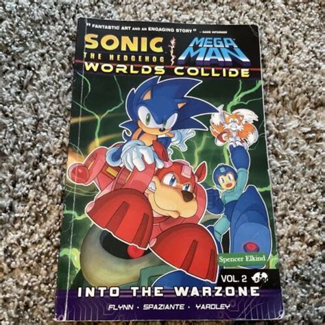 Sonic Hedgehog Mega Man Worlds Collide Volume 2 Archie 2014 Tpb Tp