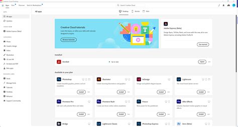 Creative Cloud Desktop