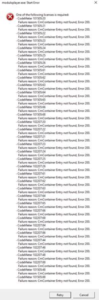 Troubleshooting Modulo Player User Manual 1