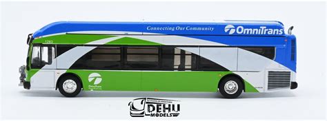 Autobús A Escala 187 New Flyer Excelsior Transit Bus Nfi Xn40