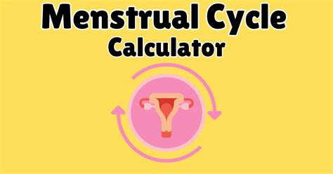 Menstrual Cycle Calculator Goddess Like Body