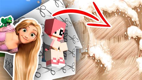 ЦУНАМИ ИЗ ВОЛОС РАПУНЦЕЛЬ ПРОТИВ ДОМА ИЗ НОЖНИЦ В МАЙНКРАФТ Youtube