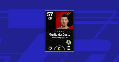 Murilo Da Costa 统计 Efootball
