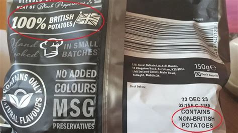 Brits Want Answers From Lidl Over Questionable Advertising Claims On Its Crisp Packets Daily