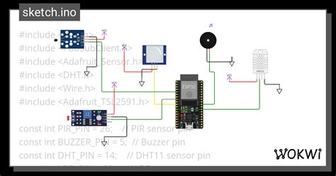 Weather Station Wokwi Esp32 Stm32 Arduino Simulator