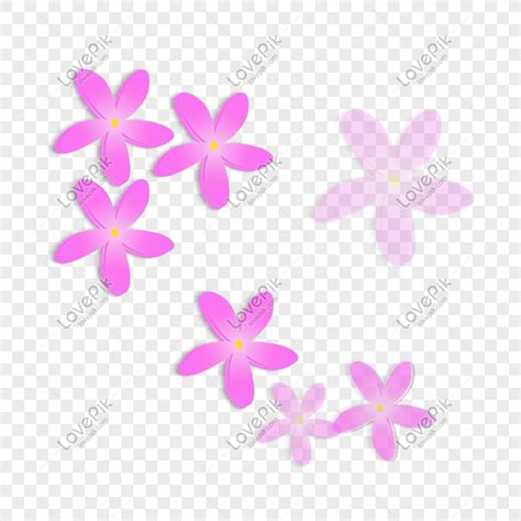 빨간색 작은 데이지 플로팅 Png 자료 Png 일러스트 무료 다운로드 Lovepik