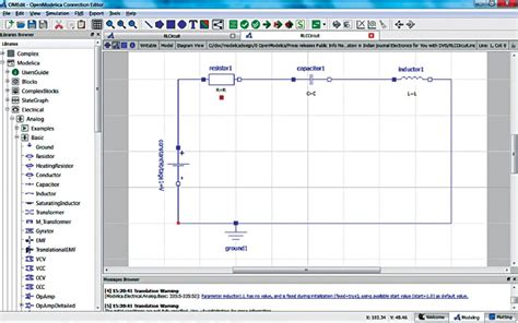 modelling with modelica in openmodelica electronics for you