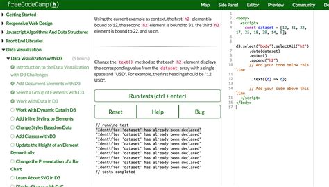 Need Assistance In Work With Dynamic Data In D3 The Freecodecamp Forum