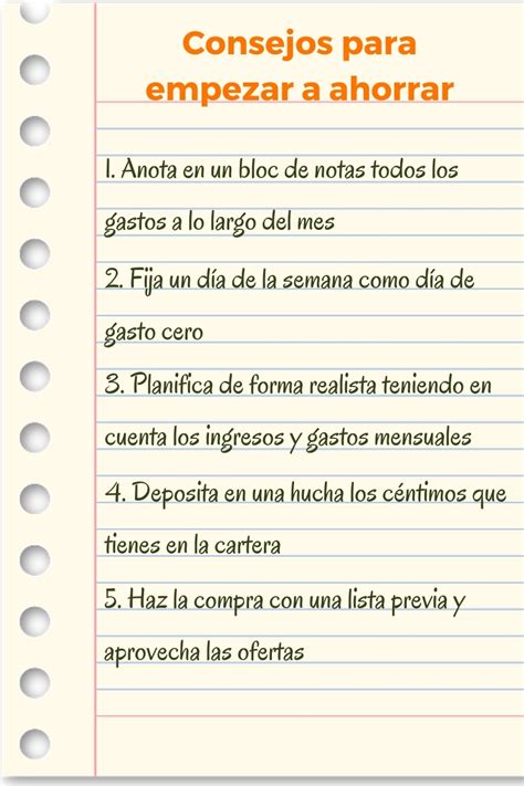 5 Consejos Para Que Tu Ahorro Sea Más Fácil Infografía Blog Bankinter