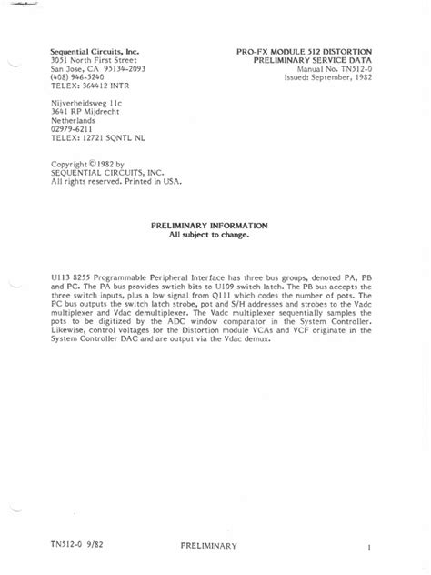 Sequential 512 Pro Fx Service Manual Pdf