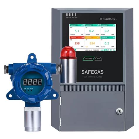 Hydrogen Sulfide H S Fixed Gas Detector For Wastewater Emission