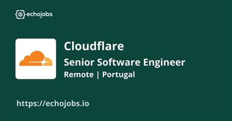 cloudflare is hiring senior software engineer durable objects remote portugal [api