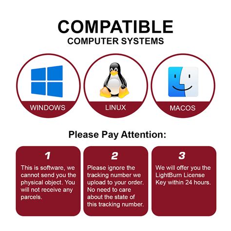 Official Authorized LightBurn Software G Code License Key